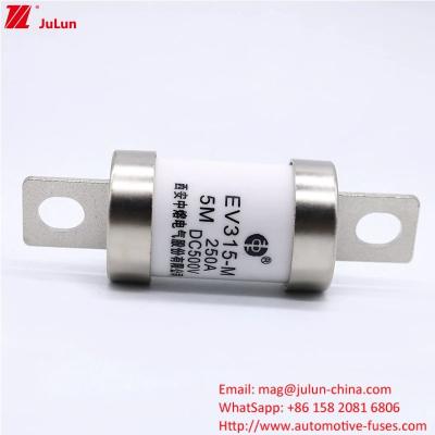 China 500VDC 150A EV Protection Power Sector Bolt Type Fuse for sale