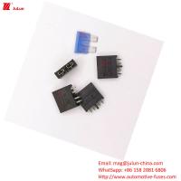 China 30A-500A Auto Fuse Holder Nylon Plastic Copper Bolt Fuse Manual Reset Switch for sale
