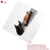 China 32V Automotive Fuse Holder With 30A-500A Bolt/Bolt Rated Ampere 2-Pole Fuse Block for sale