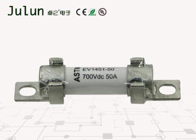China Electric Vehicle DC Fuses 700V 50A Hybrid Vehicle Fuses Ceramic Automotive Fuses for sale