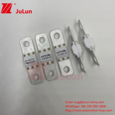 China ASTM A121601-80A 125VDC EV Fast Charger / Electric Vehicle Fast Charging  Medium Fusing Bolt Screw Terminal Fuse for sale