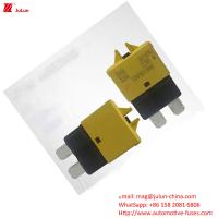 China Machine Manual Reset Switch Yacht Manual Reset Circuit Breaker EU UL Rated 32V Copper Fuse Holder for sale