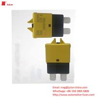 China Machine Manual Reset Switch Yacht Manual Reset Circuit Breaker EU UL Rated 32V Copper Fuse Holder for sale