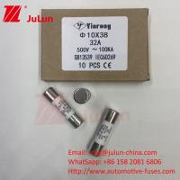 China 7A 10*38mm AC380V AC500V AC690V AC800V Ceramic Solar Pv Fuse For Photovoltaic Systems for sale