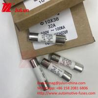 China PV 10A FUSE Ceramic Fuse Panel Mount Pv String Fuses 10*38mm for sale