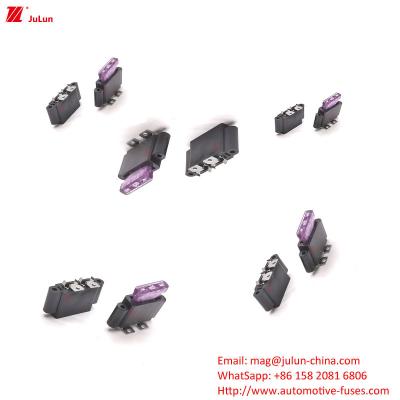 China Automobile Fuse Protector 32V 100A Copper Contact One Pole Small Automobile Fuse Holder In Line for sale