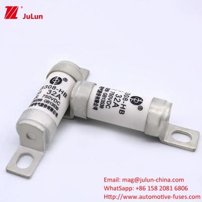 China Electric Vehicle Automotive Fuses  Rail transit   RS308-HB4G Bolt on Fuses 50KA  DC750V for sale