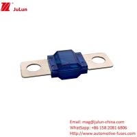 China 32V-72V 3KA-200A Screw M5 Small Round Hole Square Plug Fuse for Electric Vehicle for sale