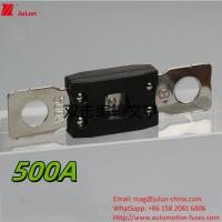 China 500A Electric Vehicle Protection Fuse for 32V/48V/72V Systems with M8 Screw for sale