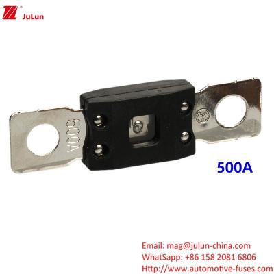 China 8KA Medium Fork Bolt Fuse for Electric Vehicle Circuit Protection  400A for sale