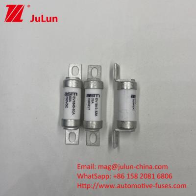 China EV Charging 100A 700VDC EV1845 10kA Electric Vehicle Bolt Fuses for sale