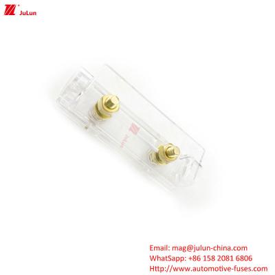 China 2 Pole Copper Contact 30A-500A Auto Fuse Holder for sale
