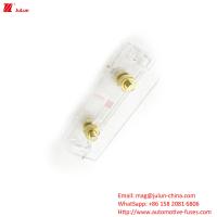 China 30A-100A Copper Contact Plastic Automotive Fuse Holder With Bolt Fuse Adaptability for sale