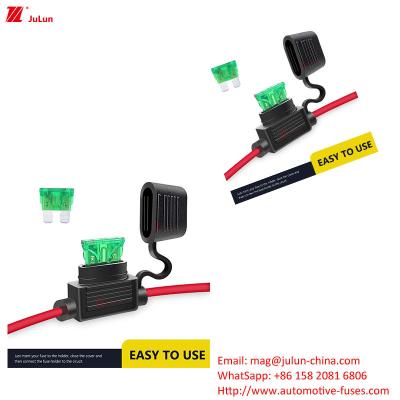 China One / Two Poles car spare parts Copper Contact ADAPTS To Bolt/Bolt Fuse for sale