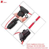 China Automotive Nylon Fuse Holder Block With Single / Dual-Pole 30A-500A 32V for sale