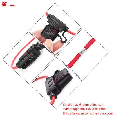 China Automotive Nylon Fuse Holder Block With Single / Dual-Pole 30A-500A 32V for sale