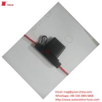 China Bipolar Automotive Parts Copper Contact Car Fuse Holder 30A-500A 32V for sale