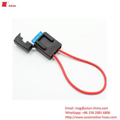 China 30A-500A Electric Vehicle Fuse Holder Copper Contact Nylon Housing for sale