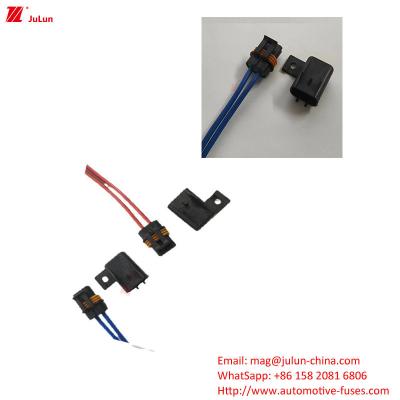 China Automotive Electrical Fuse Holder Plastic / Nylon Housing 32V for sale