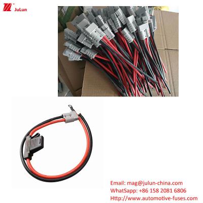 China Eu UL Standard New Energy Vehicle Plastic / Nylon Shell Fuse Holder Rated Voltage 32V for sale