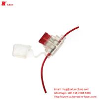 China 30A-100A Copper Auto Fuse Holder Plastic / Nylon Housing Unipolar Auto Parts for sale