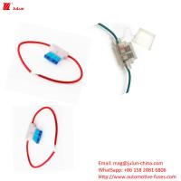 China ANS / MIDI Premium Automotive Fuse Holder Plastic / Nylon Housing Single Pole Automotive Parts High Reliability for sale
