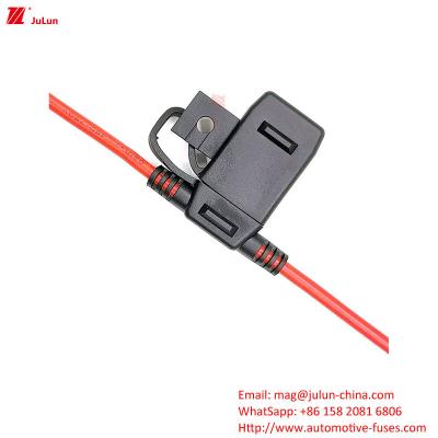 China High Stability Electric Vehicle Fuse Holder 32V 25A-100A PVC Flame Retardant Polymer for sale