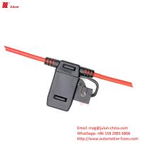 China Compact Automotive Electrical Circuit Protection Copper Contact Fuse Holder for sale