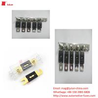 China ANS / MIDI Automotive Current Fuse Holder Shell Nylon Bolt / Blade Fuse Holder Housing for sale