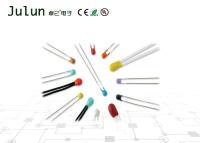 China LC Series - Miniature Leaded Epoxy Coating Thermistor 150°C 28 AWG Non-Insulated Lead for sale