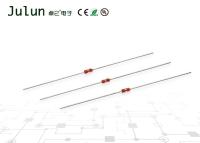 China JL Series - DO-35 Interchangeable Glass Package Thermistor 300°C Accuracy ± 0.5°C for sale