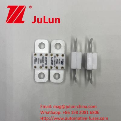China A202001-200A ASTM Ceramic Automobile Fuses for High Voltage Applications Breaking Capacity 20KA 100-350A Rated Voltage 150VDC for sale