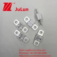 China 150VDC Rated Voltage Ceramic A202001-500A Automotive Fuses with Hole Distance of 39mm Made of Copper Silver Quartz Sand and Gold for sale