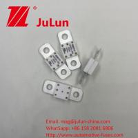 China 150VDC Rated Voltage Ceramic A202001-500A Automotive Fuses with Hole Distance of 39mm Made of Copper Silver Quartz Sand and Gold for sale