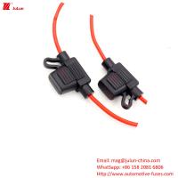 China 5A-100A Auto Fuse Holder Terminals As Copper Contact for sale