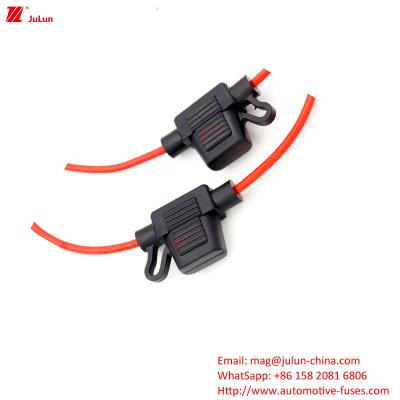 China Plug In Low Voltage Fuse Holder Automobile Parts To Maintain Current 5A-100A for sale
