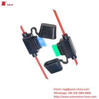 China Electric Vehicle 30 Amp Automotive Fuse Holder Plastic / Nylon Housing for sale