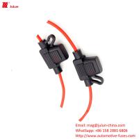 China Electric Vehicle 30 Amp Automotive Fuse Holder Plastic / Nylon Housing for sale