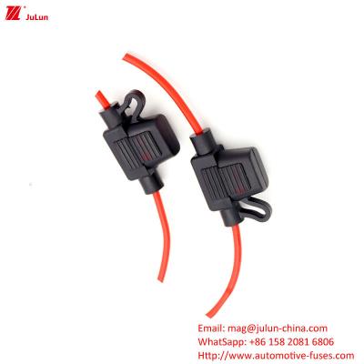China Electric Vehicle 30 Amp Automotive Fuse Holder Plastic / Nylon Housing for sale