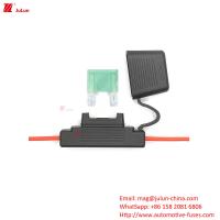 China Electric Vehicle Fuse Holder For Plug In Fuse Terminal Material Copper Rated Current 25A 32A 80A for sale
