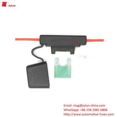 China 32V 58V 80V Copper Contact Car Fuse Holder For Electric Vehicle for sale
