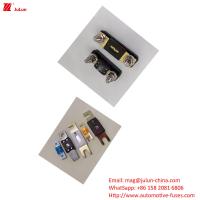 China Automotive Electronic Circuit Protection Accessories For Fuses/Seats Rated Current 50A-500A Copper/Bakelite/Ceramic Materials for sale