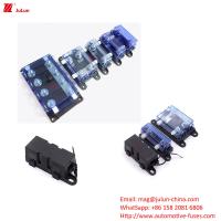China Black Car Fuse Holder Dust Proof Design M5M6M8 Supporting Screw ANM ANS AML Bolt Type Plug Made Of Zinc Alloy Brass for sale