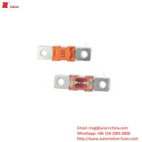 China LittelFuse Rated Current / Voltage Fuses BF2 Bolt On Fuses Transparent Visible Housing For Easy Detection for sale