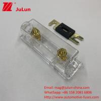 China Transparent ANL Fuse Holder Dust Proof Design 20A 30A 80A 100A 200A 300A 400A 500A Rated Current for sale