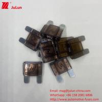 China 60A Production Automotive Blade Fuses With PA66 Brass Material for sale