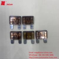 China 60A Production Automotive Blade Fuses With PA66 Brass Material for sale