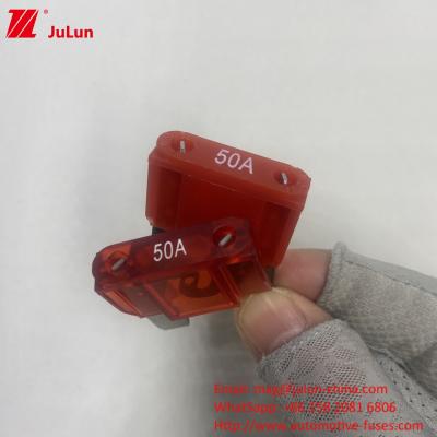 China Auto 50A Fusible Automotriz Medium Maxi Car Blade Fuse for sale