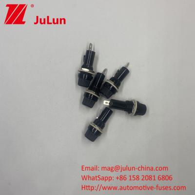 China Knob Type Car Fuse Holder Tube Socket For 6*30mm  Insurance Panel Mount for sale