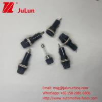 China Black Copper Foot 5*20 6*30mm Car Fuse Holder Bakelite Electric for sale